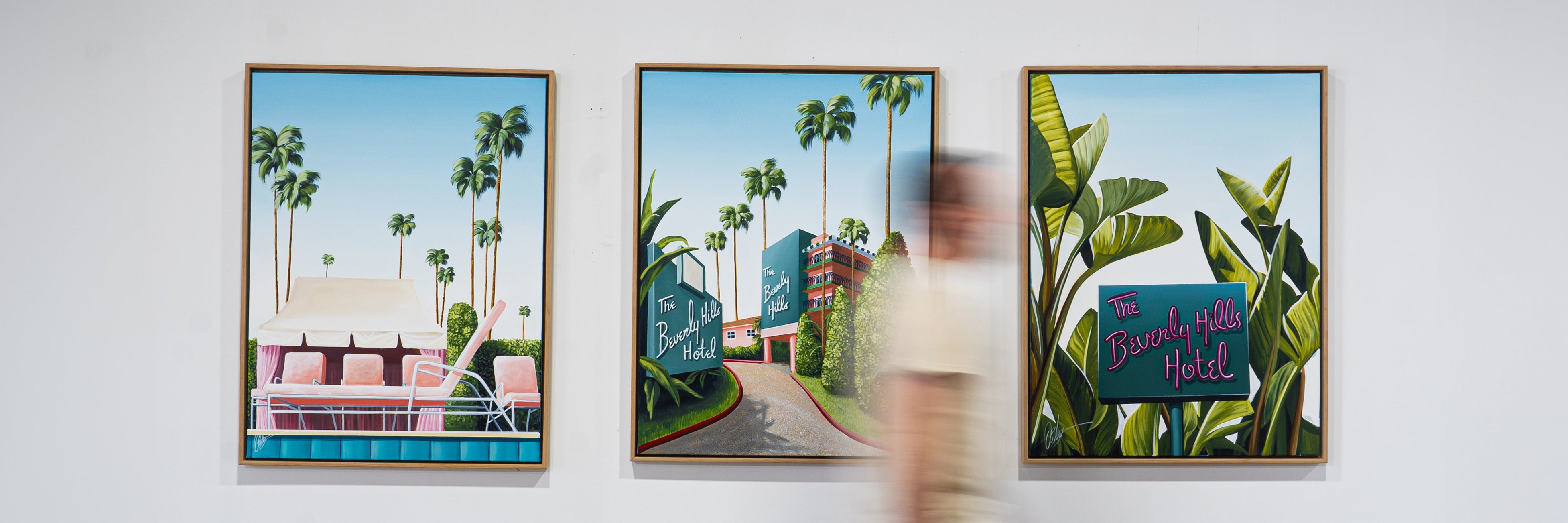 One of a Kind Paintings | Palm Springs Inspired | Chris Riley Art