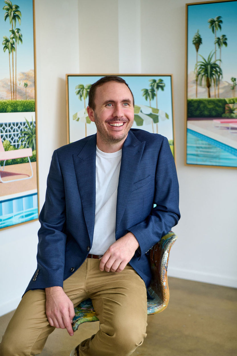 One of a Kind Paintings | Palm Springs Inspired | Chris Riley Art