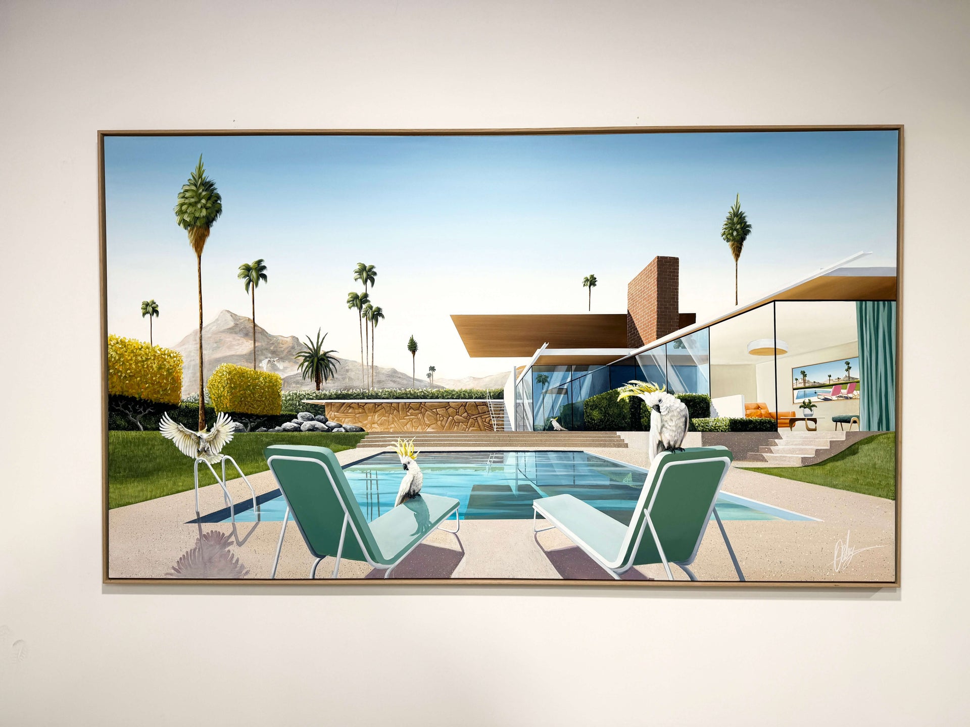 One Of A Kind, Original Painting, Inspired By Palm Springs – Chris ...