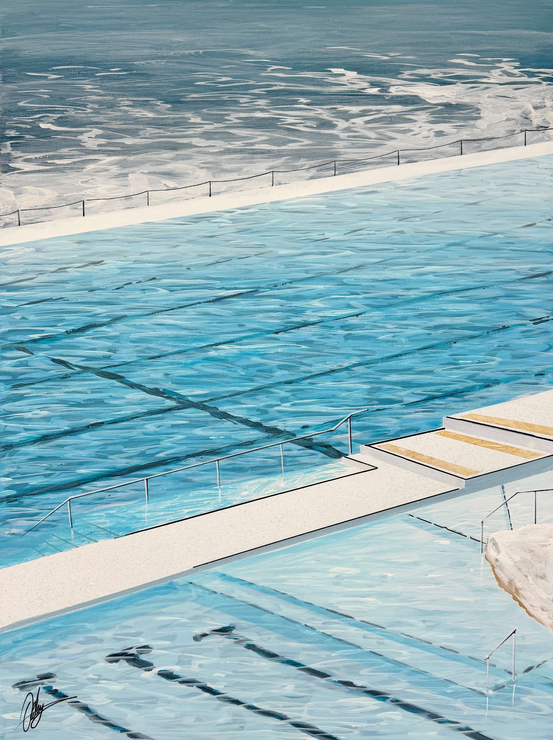 One Of A Kind, Original Painting, Inspired By Palm Springs – Chris ...