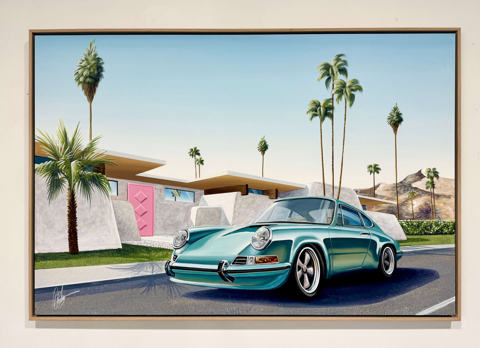 One Of A Kind, Original Painting, Inspired By Palm Springs – Chris ...