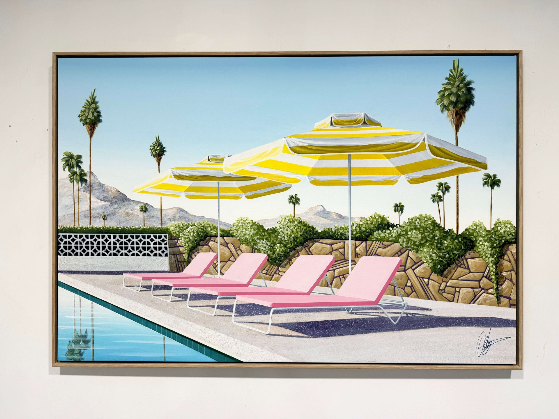 One Of A Kind, Original Painting, Inspired By Palm Springs – Chris ...