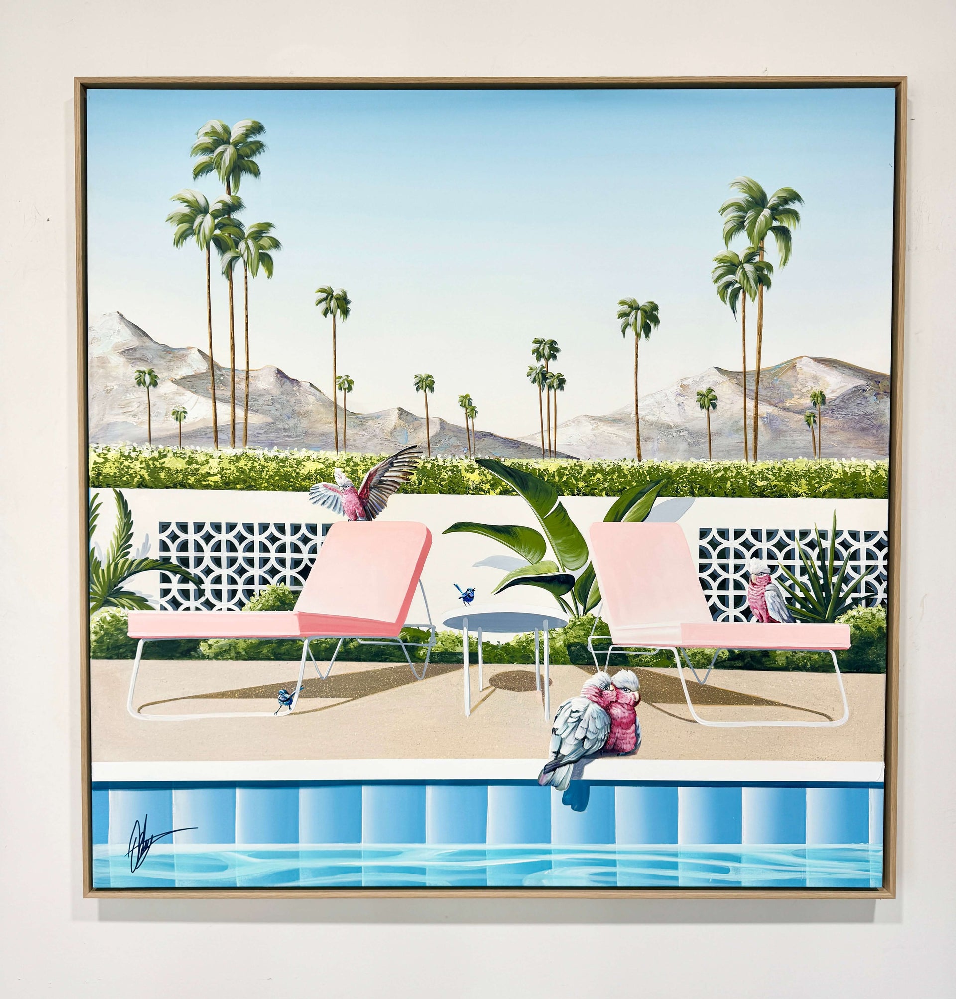 One Of A Kind, Original Painting, Inspired By Palm Springs – Chris ...