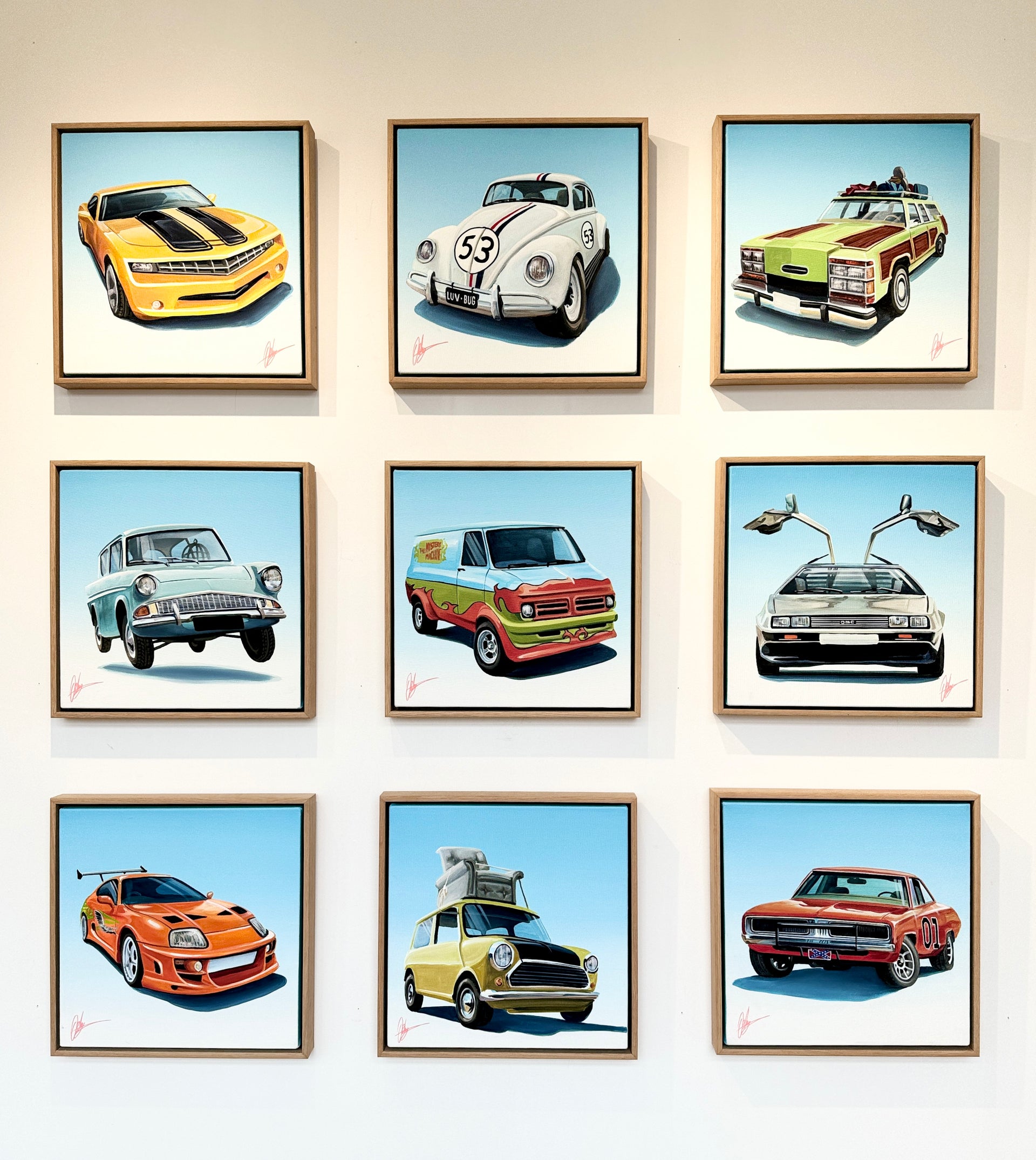 One of a Kind Paintings | Palm Springs Inspired | Chris Riley Art