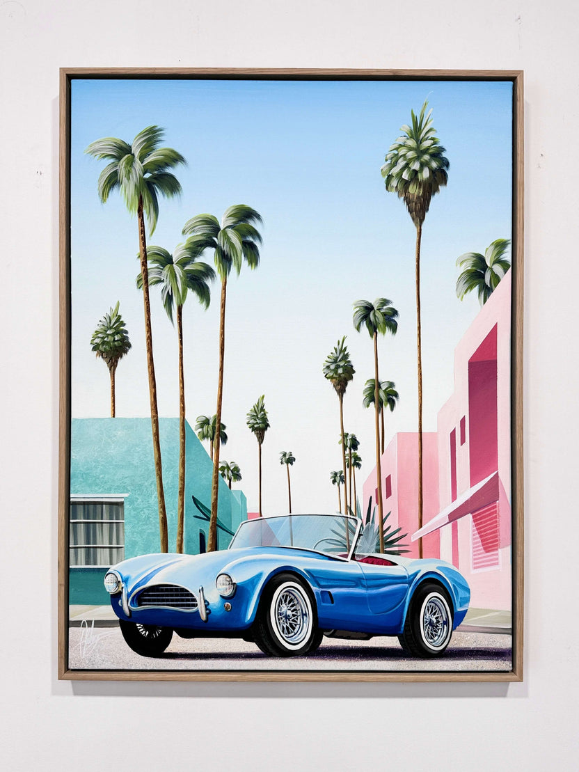 One of a Kind Paintings | Palm Springs Inspired | Chris Riley Art