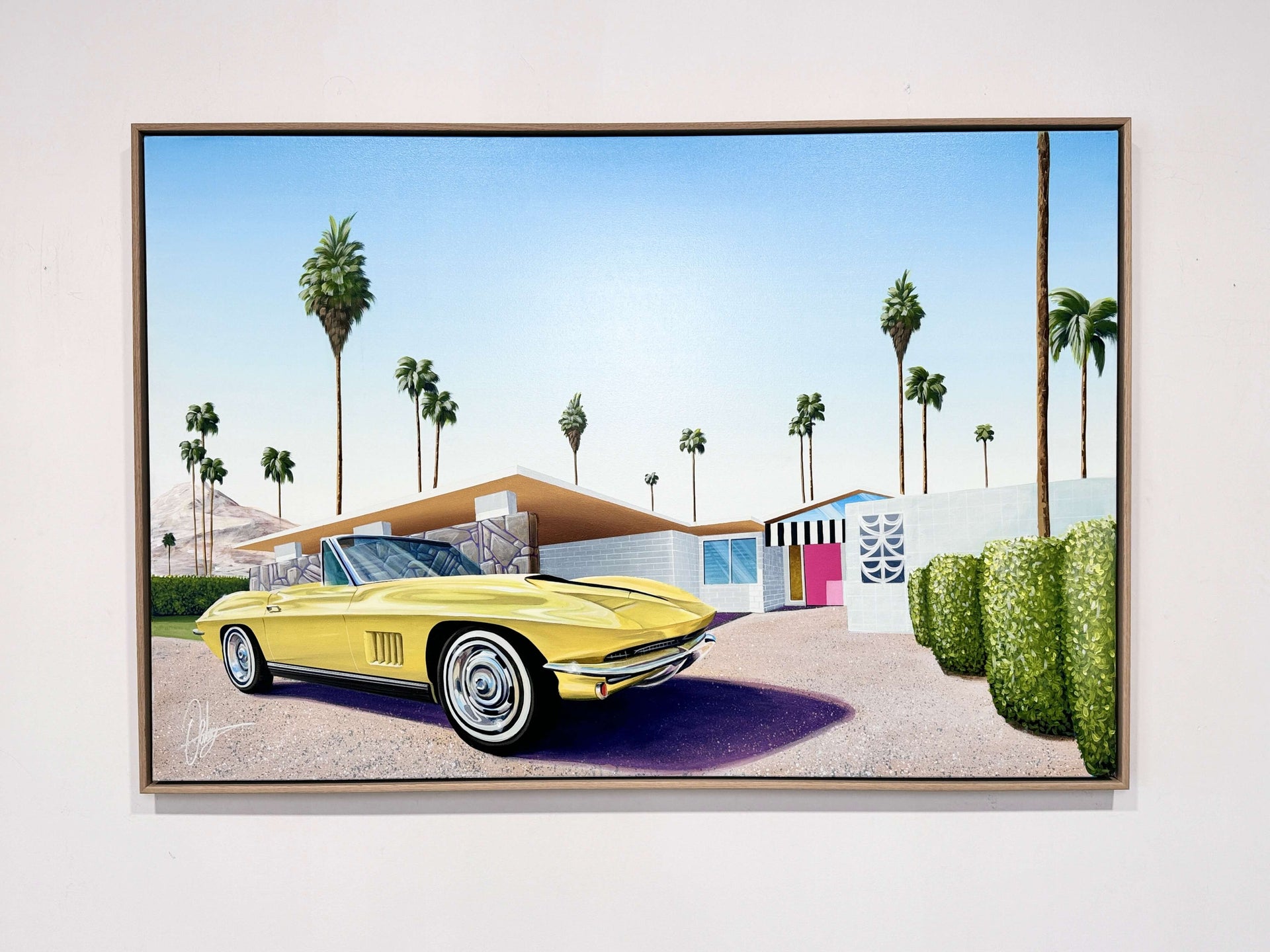 One Of A Kind, Original Painting, Inspired By Palm Springs – Chris ...