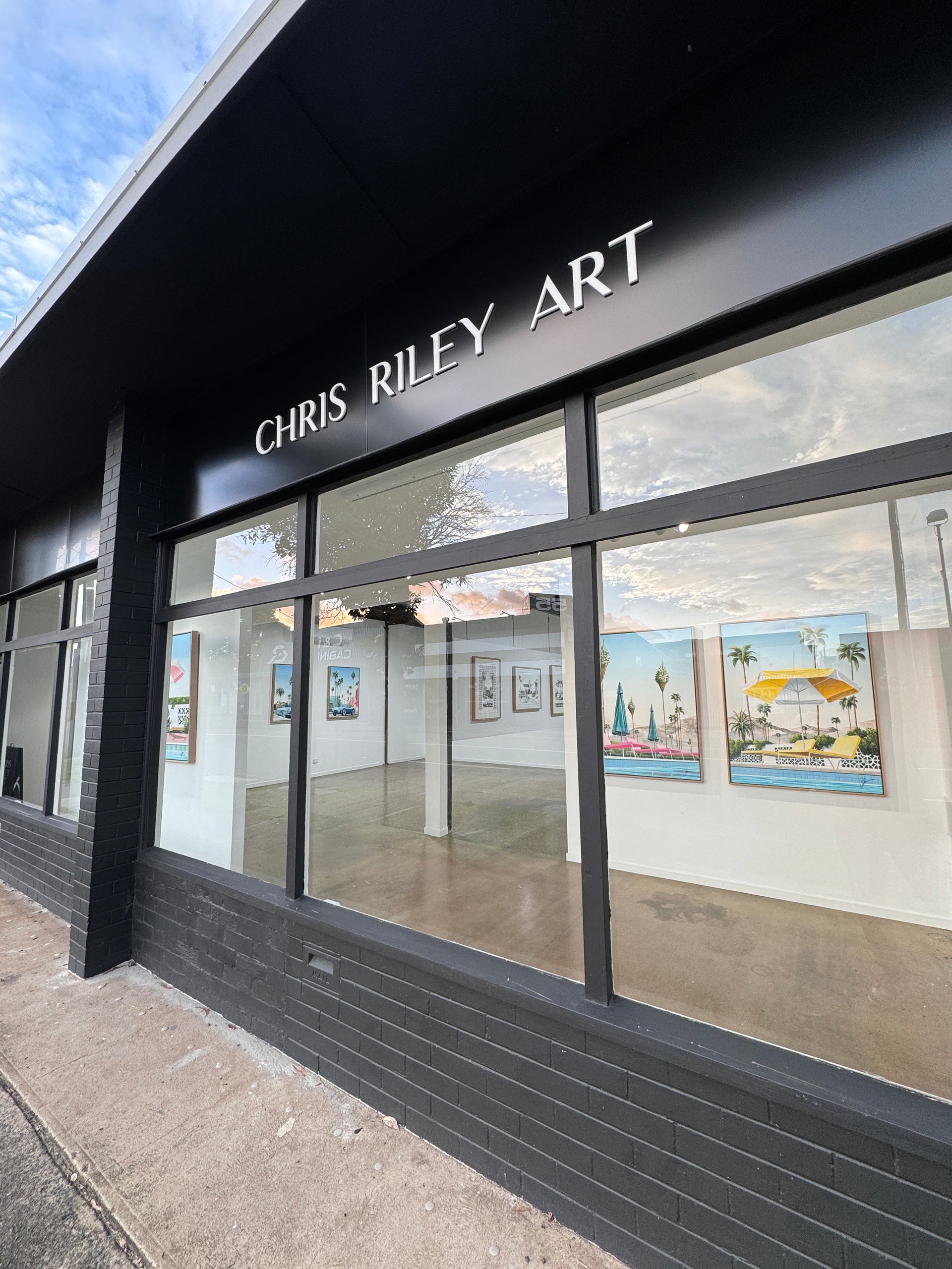 One of a Kind Paintings | Palm Springs Inspired | Chris Riley Art