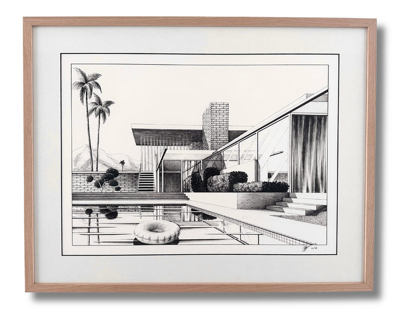 One of a Kind Paintings | Palm Springs Inspired | Chris Riley Art